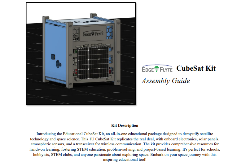 CubeSat Kit – EdgeFlyte